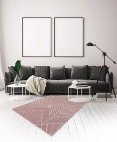 ORIENTAL WEAVERS Kusový koberec PORTLAND 58/RT4R BARVA: Růžová, ROZMĚR: 67x120 cm
