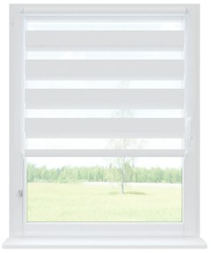 Roleta Den Noc neinvazivní soft Bílá 38x150 cm