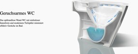 design stojící klozet DOPORRO DZ179 WC - BLACK - soft close
