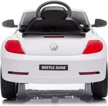 Eljet Dětské elektrické auto Volkswagen Beetle bílá / 50 W / Rychlost: