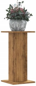 Stojany na rostliny 2 ks dub artisan 30 x 30 x 60 cm kompozit 3307863