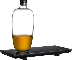 Karafa na whisky Malt s dřevěným podnosem 1,05 l 2 díly