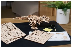 Ugears 3D dřevěné mechanické puzzle Tyrannosaurus Rex