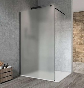 Gelco Vario - Sprchová stěna Walk-In, 80x200 cm, Coated glass, matná černá/matné sklo GX1480GX1014