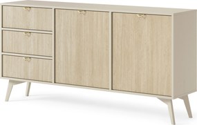 PSK Komoda NATURAL, Písková/Scandi 158 cm