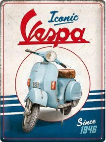 Kovový Plakát Plech 30x40 Vespa Iconic Since 1946