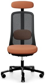 HÅG - Židle SoFi černá s opěrkou hlavy, vyšší sedák