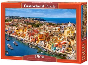 Puzzle 1500 ks. Marina Corricella, Itálie