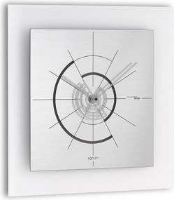 Designové nástěnné hodiny I558M chrome IncantesimoDesign 40cm