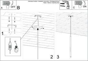 Sollux Lighting Závěsné svítidlo PASTELO 1 červené okrové