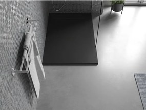 Mexen Otto, SMC obdélníková sprchová vanička 120 x 70 cm, černá, 4N707012