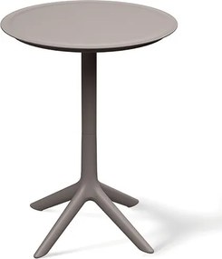 Vysoký zahradní stůl Rimos 57 cm zemitě hnědý
