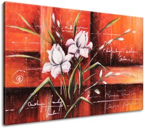 Gario Ručně malovaný obraz Rozkvetlý tulipán Rozměry: 120 x 80 cm