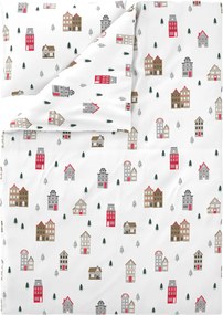 Livarno® Ložní povlečení z jemného flanelu, 140 x 200 cm, 70 x 90 cm (dům)