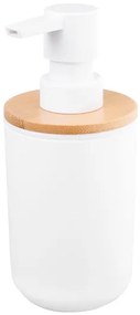 BISK Erga SNOW, dávkovač mýdla na postavení 350ml, bílá-hnědá, ERG-07578
