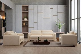 Atelier del Sofa Křeslo Lily Beige - Wing, Béžová