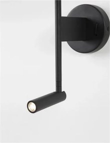 Nástěnné svítidlo NOVA LUCE YAMA E27 + LED na čtení 3000K 9180512 bez žárovky