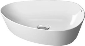 Duravit Cape Cod - Asymetrická umyvadlová mísa 500x405 mm, DuraCeram, bílá 2339500000