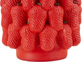 Váza Strawberry 32 cm červená