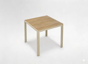 Zahradní stůl Devon 80 cm béžový