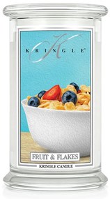 Kringle Candle svíčka Fruit & Flakes (sójový vosk), 623 g