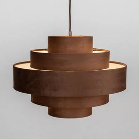 Závěsné svítidlo Madeira X Coffe Satin Brown