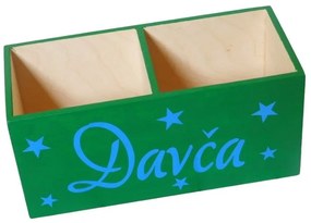 Organizér na tužky se jménem tmavě zelený