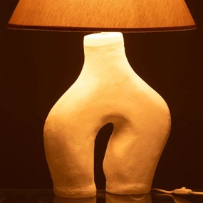Béžová stolní lampa J-line Maos