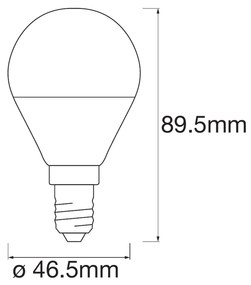 LEDVANCE SMART+ WiFi E14 5W kapka RGBW 3ks