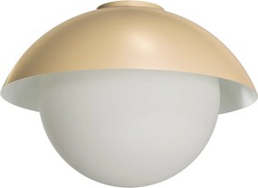 OS LUK60518 LUKIDA 3 stropní/nástěnné skleněné svítidlo zlatá / bílá IP65 4000 K 27W LED - OSMONT