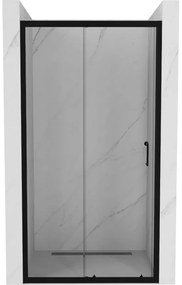 Mexen Apia posuvné sprchové dveře 100 cm, transparentní, černé - 845-100-000-70-00