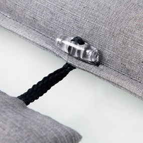 Doppler ELEGANT 2430 - polstr na zahradní lehátko s podhlavníkem