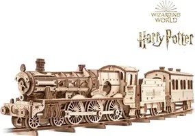 Ugears 3D dřevěné mechanické puzzle Harry Potter Bradavický expres