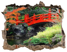 Wallmuralia Nálepka fototapeta 3D výhled Japonská zahrada 95x64 cm