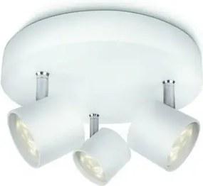 Philips Star 3x4,5W bílá / LED bodové svítidlo / 1500lm / 2700K / IP20
