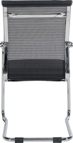 Sada 2 konferenčních židlí Denny – chromová