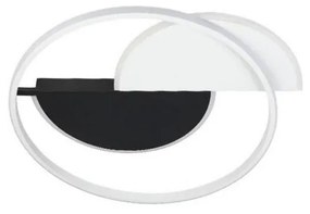 NEDES LED Stmívatelné svítidlo LED/70W/230V 3000-6500K bílá/černá + dálkové ovládání TA1315/WB