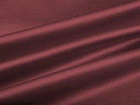 Biante Saténový oválný ubrus polyesterový Satén LUX-007 Vínový 140x220 cm