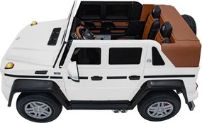 Elektrické autíčko Mercedes Benz MAYBACH G650 bílé