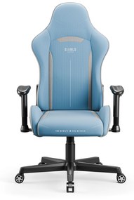 Látková herní židle Diablo X-Starter: modrá