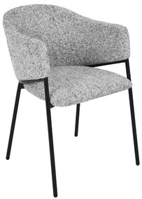 Designová židle Nikolai šedá