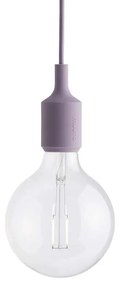 Muuto Závěsná LED lampa E27, dusty lilac 13333