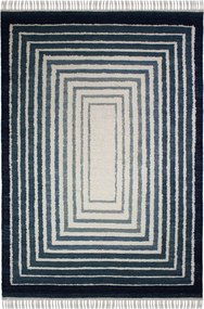 XXXLutz RUČNĚ TKANÝ KOBEREC, 200/300 cm modrá Flair Rugs - Online Only koberce & rohožky - 003165049203