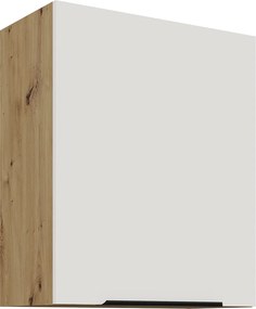 ARIA az | horní skříňka 60 G-72 1F policová | 60 cm | ANTI FINGERPRINT povrch | artisan/bílá