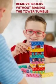 Mudpuppy Dřevěná hra Jenga Zvířata v přírodě / od 3 let
