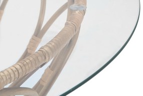 Designový konferenční stolek Gennipha 75 cm hnědý