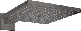 Hansgrohe Raindance E, hlavová sprcha 300 1jet se sprchovým ramenem, kartáčovaný černý chrom, HAN-26238340