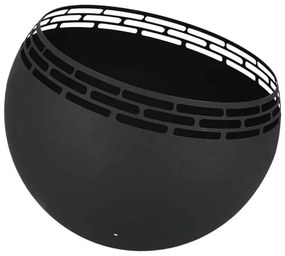 Esschert Design Ohniště ve tvaru koule černé, Esschert Design 442355