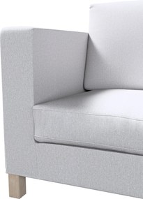 Potah na pohovku IKEA  Karlanda 3-místná nerozkládací, krátký barva šedá látka pletený vzor