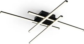 Brilagi - LED Stropní svítidlo STRIPES LED/37W/230V černá